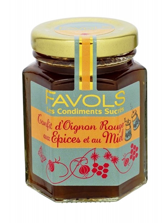 Confit d'oignon rouge aux épices et au miel - La-route-des-saveurs